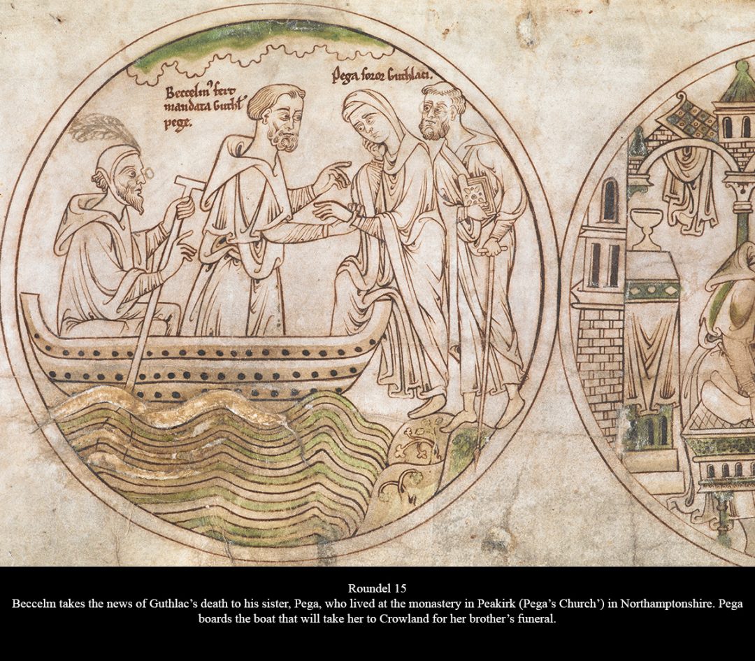 Guthlac Roll - Crowland Abbey